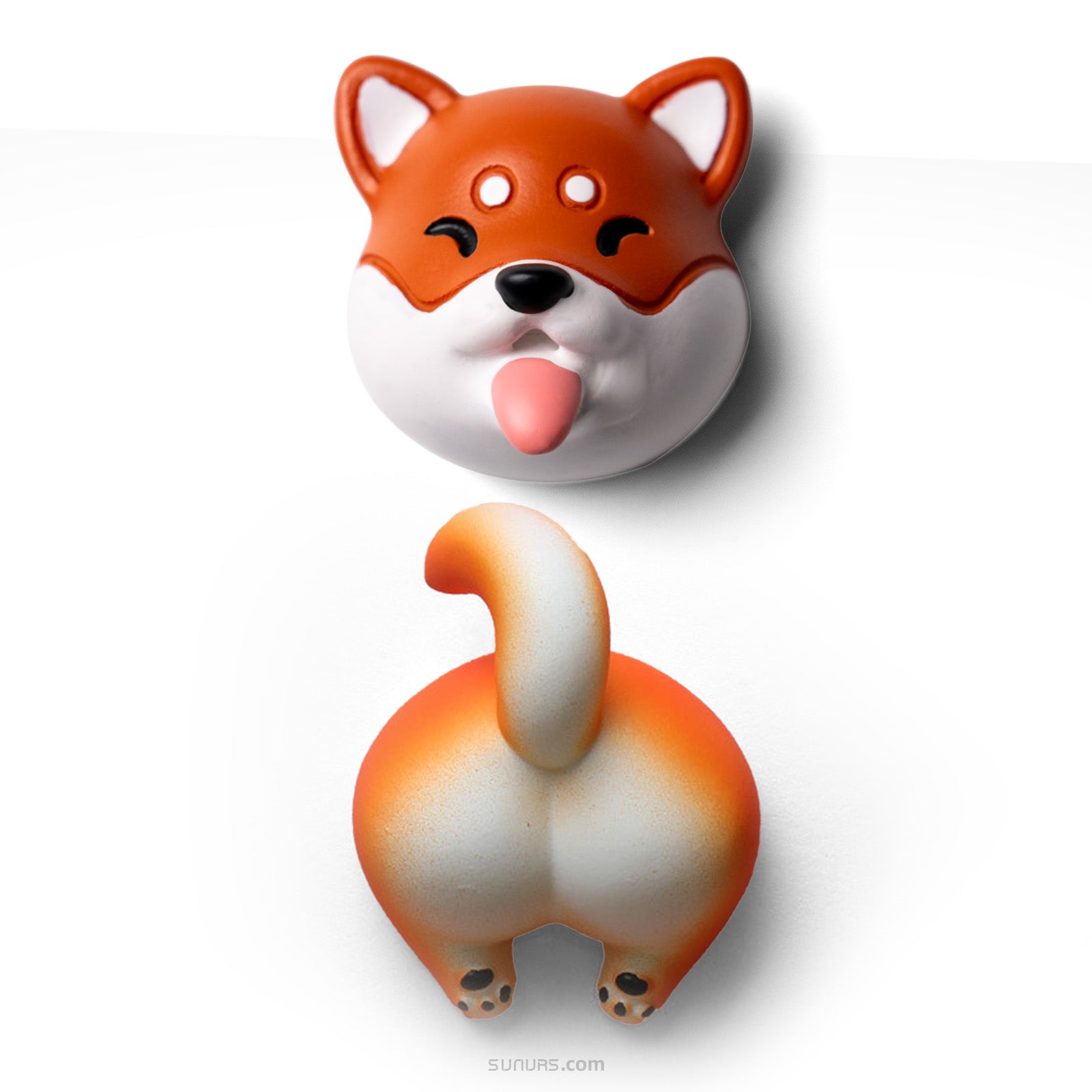 Cute Dog 3D Shiba Inu Fridge Magnet for Decoration – SUNURS